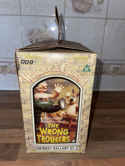 RARE AARDMAN WALLACE and Gromit VHS Tapes Collection Box All Sealed VHS ...