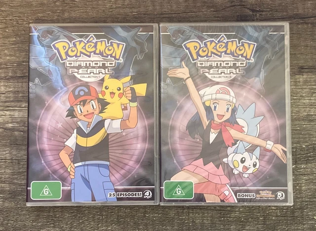 POKEMON: DIAMOND AND Pearl Collection 1 & 2 DVD 2009 9 Discs 52 ...