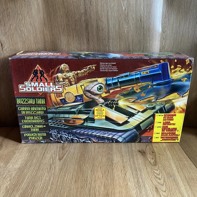 NEW - SMALL Soldiers BUZZSAW TANK and OCULA Figure - Action Toy ...