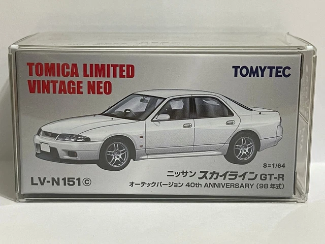 TOMICA LIMITED VINTAGE Neo Tomytec LV-N151c Nissan Skyline GT-R R33 Autech EUR 33,43 - PicClick FR