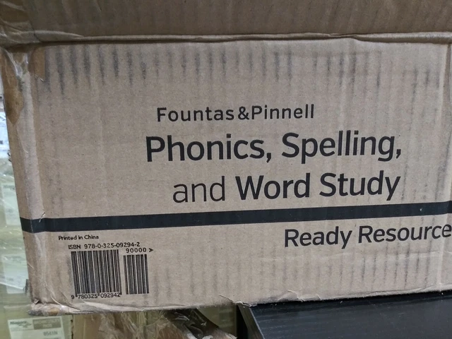 FOUNTAS & PINNELL Classroom, Phonics, Spelling & Word Study System (PWS ...