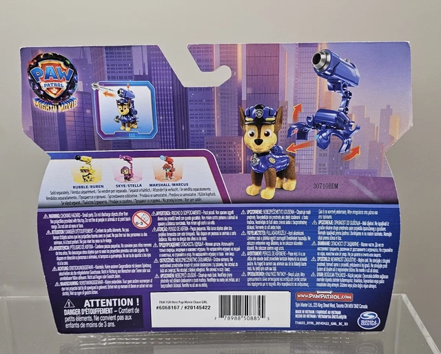 PAW PATROL THE Mighty Movie Pup Heroes Figure Pack Chase. EUR 17,49 ...