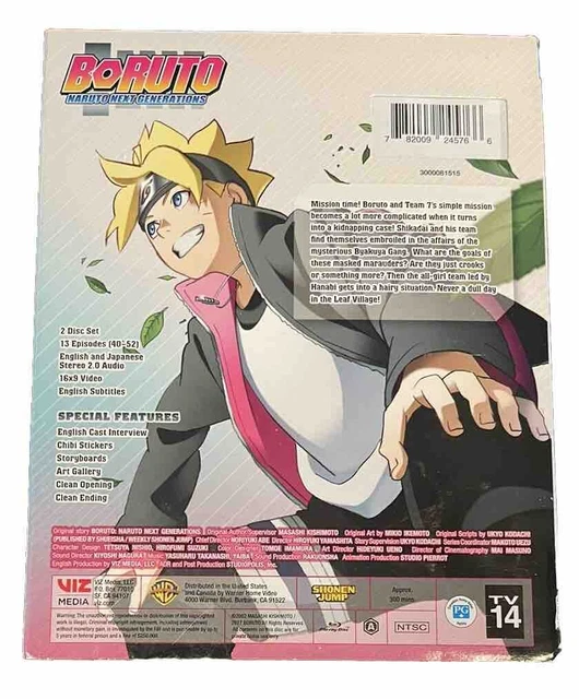 BORUTO NARUTO NEXT Generations Set 4 Blu-Ray, Ep. 40-52 $31.26 ...