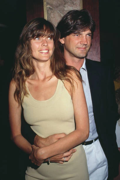 FASHION MODEL ACTRESS Carol Alt Her Husband Canadian Ice Hockey Pl- Old ...