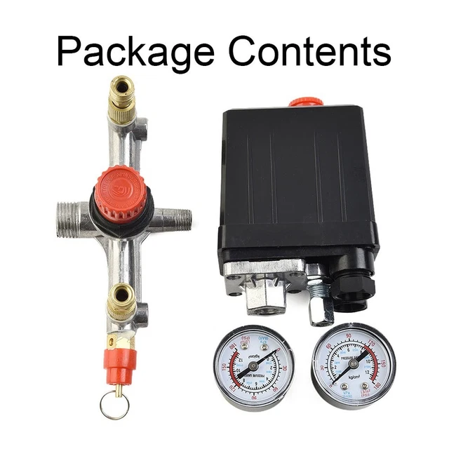 PRESSURE VALVE SWITCH Supply Air Compressor Control Manifold Equipment ...