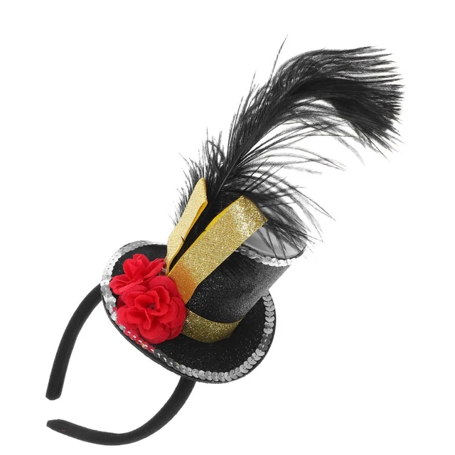 FASCINATOR HEADBAND ACCESSORY Birthday Hat Hair Halloween Headwear $21. ...
