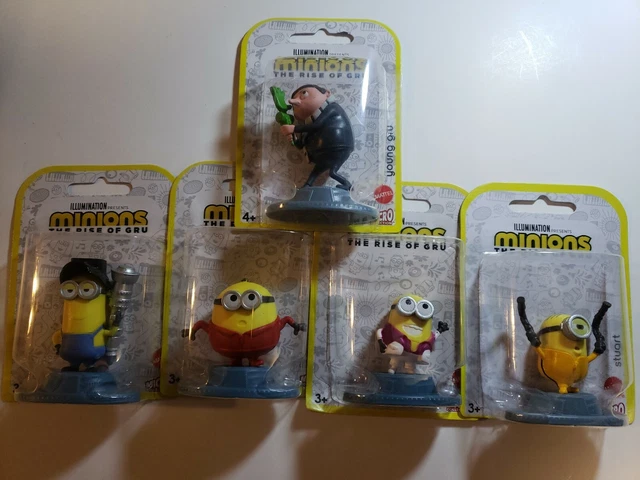 MINIONS THE RISE Of Gru 5 Pack Micro Collection £11.89 - PicClick UK