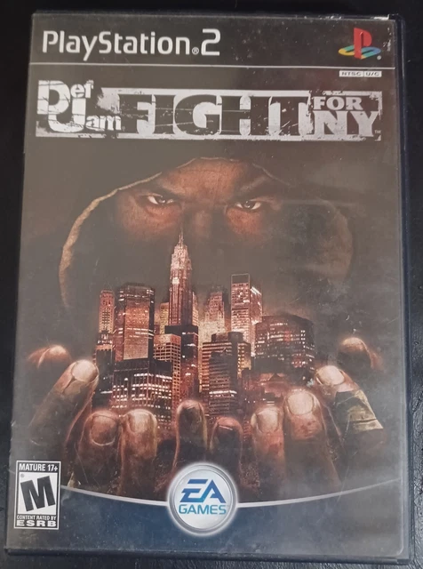 DEF JAM FIGHT For NY (Sony Playstation 2, 2004) PS2 CIB Black Label ...