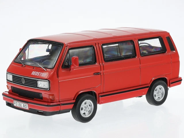 VW T3B MULTIVAN Redstar Bus Model Car Premium ClassiXXs 1:43 £47.92 ...