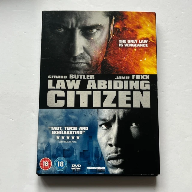 VIGILANTE ACTION THRILLER Film DVD Law Abiding Citizen Jamie Foxx ...