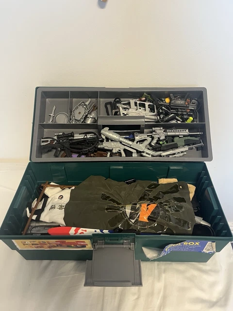 VINTAGE ACTION MAN Accessories Job Lot (Helmets, Boots, Weapons ...