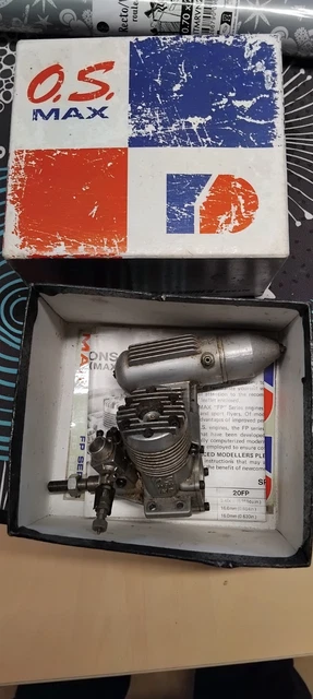 MOTEUR AVION RC modélisme thermique OS MAX 25 SF Avec Boite EUR 50,00 ...
