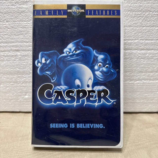 CASPER MOVIE (VHS, 1997, Clamshell) ~ VG ~ Tested £4.52 - PicClick UK