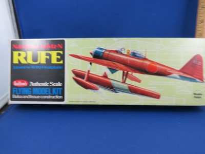 GUILLOW’S NAKAJIMA A6M2-N Rufe Japanese Floatplane WW2 Model Kit Balsa ...