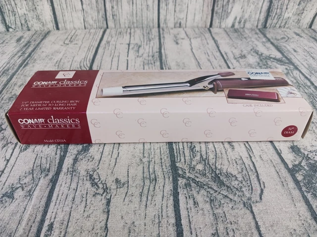 VINTAGE CONAIR CURLING Iron - Conair Classics Wave Makers (1987) New ...