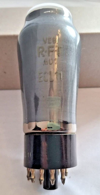 TUBO AFFILATO ECL11 Tubo Radio Tubo Elettrone Sammlerröhre Testato EUR ...