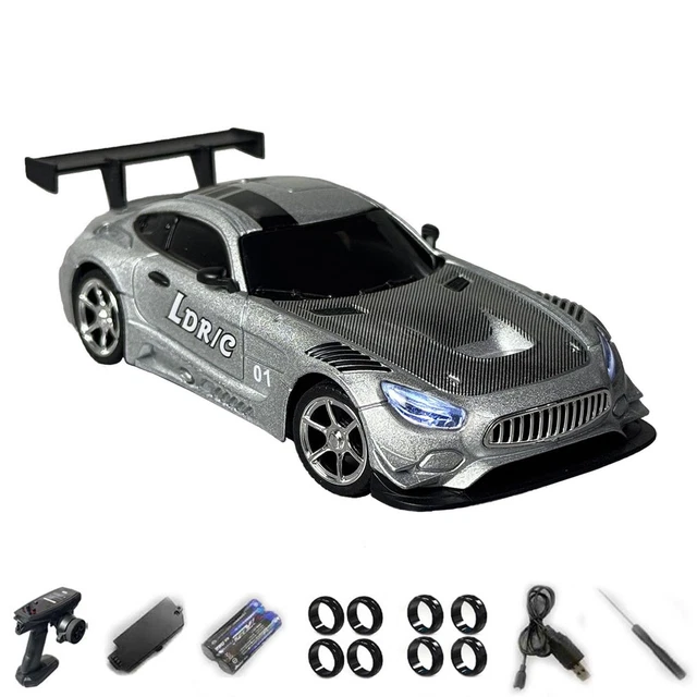 1/43 RC DRIFT Car LD4301 4WD RTR Metal Car Shell Racing Vehicle ...