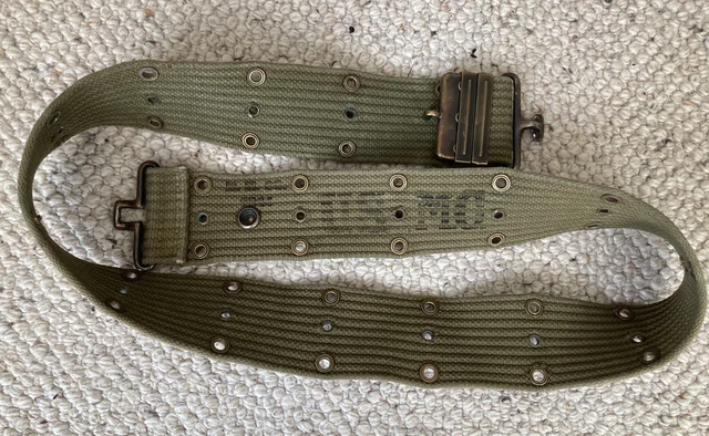 WW2 USMC MARINE US Belt Marked USMC 1944 dated Original £94.31 ...