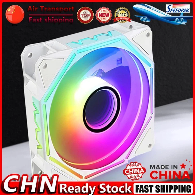 12CM CPU COOLER Fan 5V 3-pin ARGB Cooler Fan 12V 4-pin PWM FDB ...