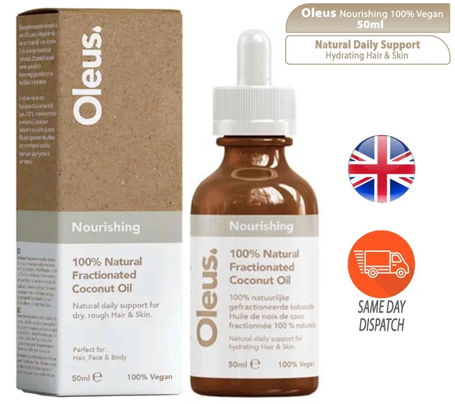 OLEUS NOURISHING 100% Natural Vegans & Vegetarians Fractionated Coconut ...