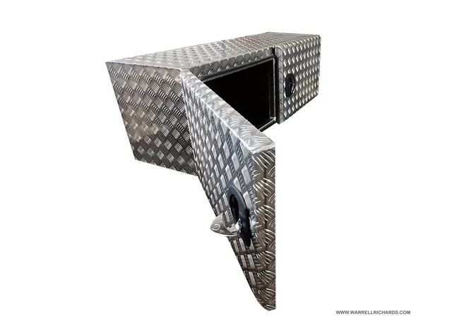 ALUMINIUM 5BAR STORAGE Box Campervan Motorhome Caravan Backbox Toolbox ...