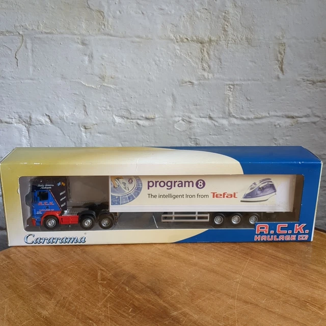 CARARAMA 569-019 WHITWORTH Bros Scania Topline Truck 1:50 Scale Model £ ...