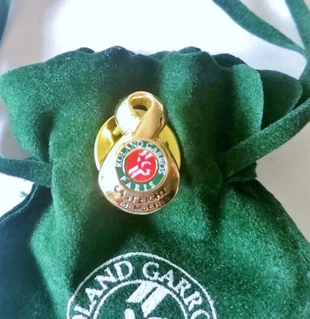 RARE PIN'S PIN SPORT TENNIS ROLAND GARROS 8 ème final SIGNE ARTHUS BERTRAND EUR 39,99 - PicClick FR