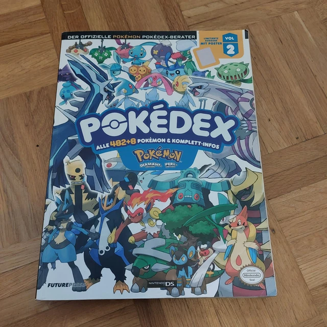 DER OFFIZIELLE POKEMON Pokedex Berater 482+8 EUR 10,00 - PicClick DE