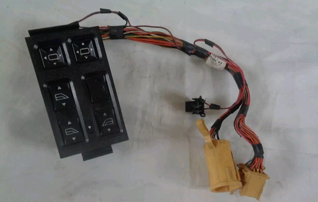 JAGUAR XJ40/XJ6 DRIVERS DOOR ELECTRIC WINDOW/MIRROR SWITCH PACK DBC2886 ...
