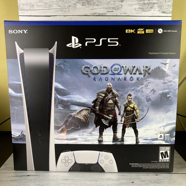 PS5 DIGITAL BOX With Packaging Only God of War Model BOX ONLY £23.54 ...