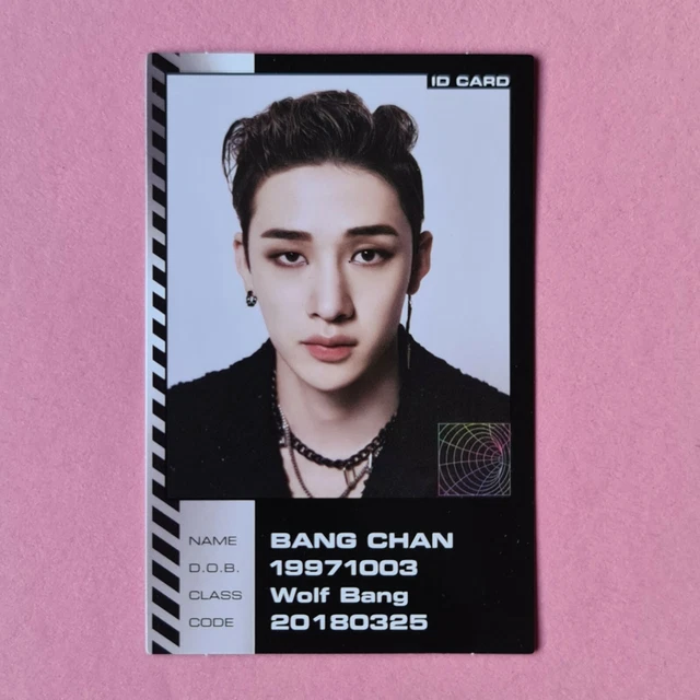 BANG CHAN OFFICIAL ID Photocard Stray Kids ODDINARY EUR 4,68 - PicClick IT
