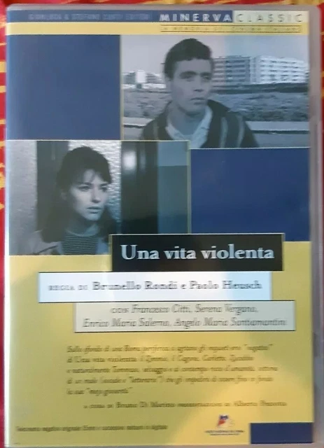 DVD UNA VITA VIOLENTA FRANCO CITTI E.MARIA SALERNO (1962 )con LIBRETTO ...