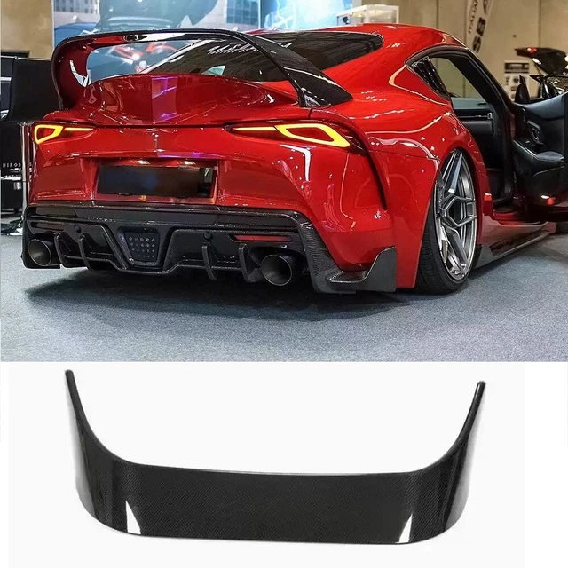 CARBON FIBER REAR Spoiler Wing For Toyota Supra A90 MK5 Seibon Style ...