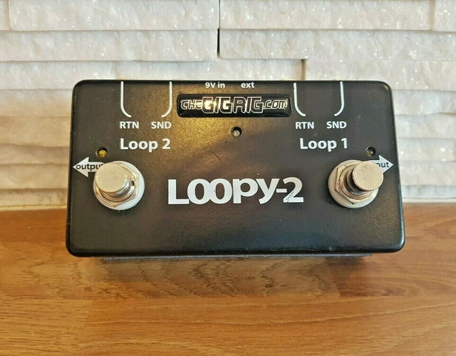THE GIGRIG LOOPY2 Standalone/ Linkable Dual Loop Switcher Pedal (Gig ...