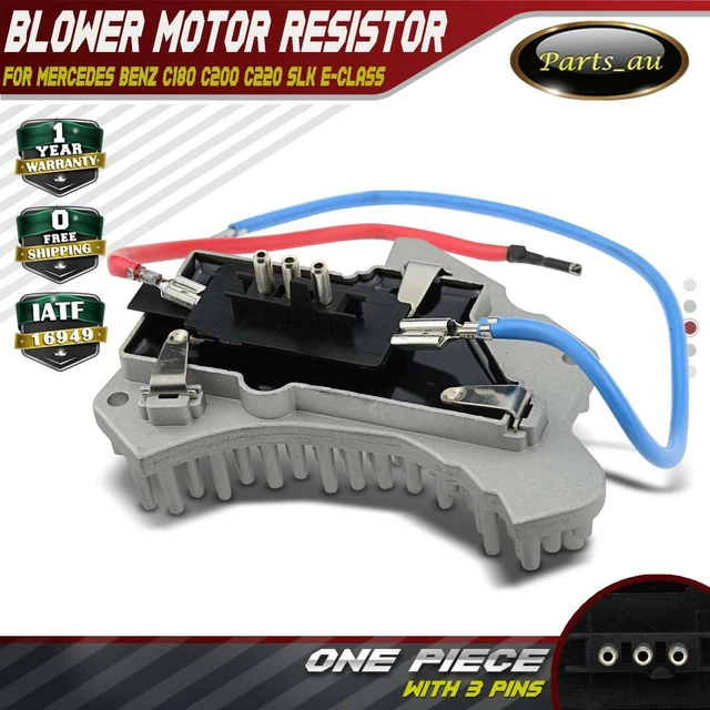 BLOWER MOTOR HEATER Fan Resistor for Mercedes Benz C180 C200 C220 SLK E ...