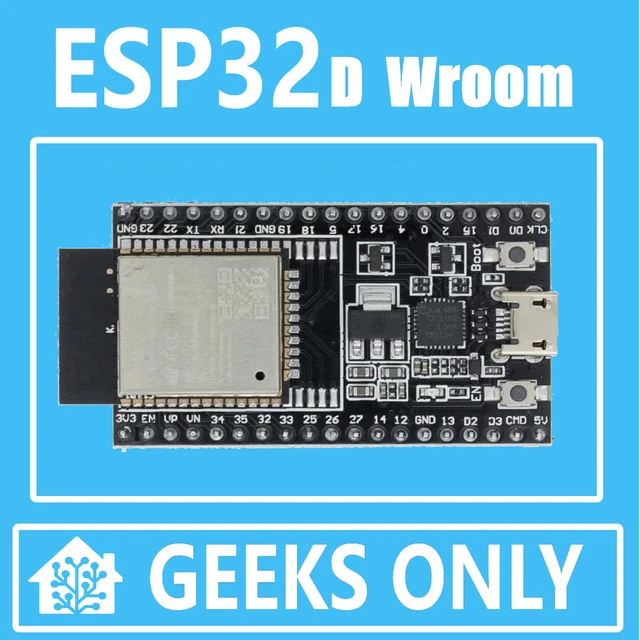 ESP32 WROOM Dev Board WIFI Bluetooth HOME ASSISTANT esphome Home Automation £5.50 - PicClick UK