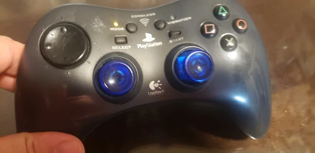 LOGITECH PLAYSTATION2 PS2 Cordless wireless Action Controller only **No ...