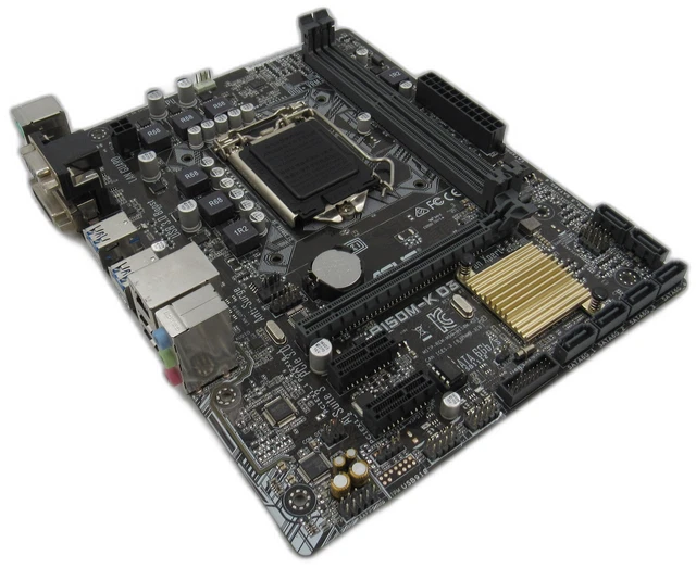 ASUS B150M-K D3 LGA1151 Intel B150 Micro ATX Motherboard No IO Shield £ ...