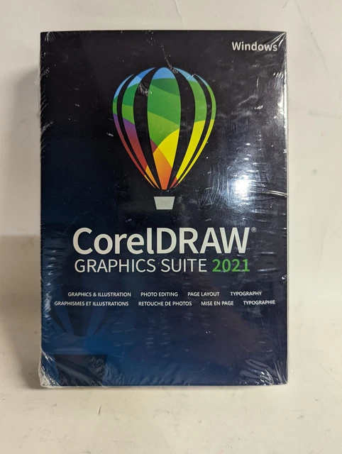 CORELDRAW GRAPHICS SUITE 2021 for Windows Retail Version $269.99 - PicClick