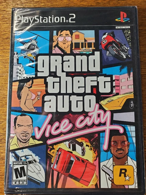 GRAND THEFT AUTO: Vice City (Sony PlayStation 2, 2002) - TOUT NEUF ...