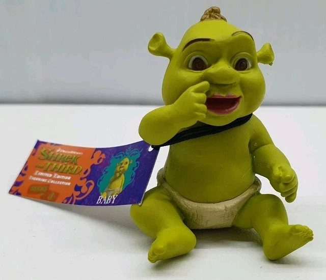 SHREK THIRD FIGURINE 2007 Limited Edition Figure Series 3 Tag Shrek ...