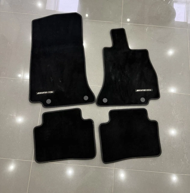 GENUINE MERCEDES-BENZ C Class Amg 2021-2025 Car Velour Floor Mats Mat ...