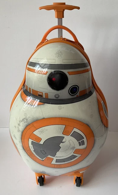 OFFICIAL DISNEY STORE Star Wars BB8 Hard Shell Suitcase Pull Along ...