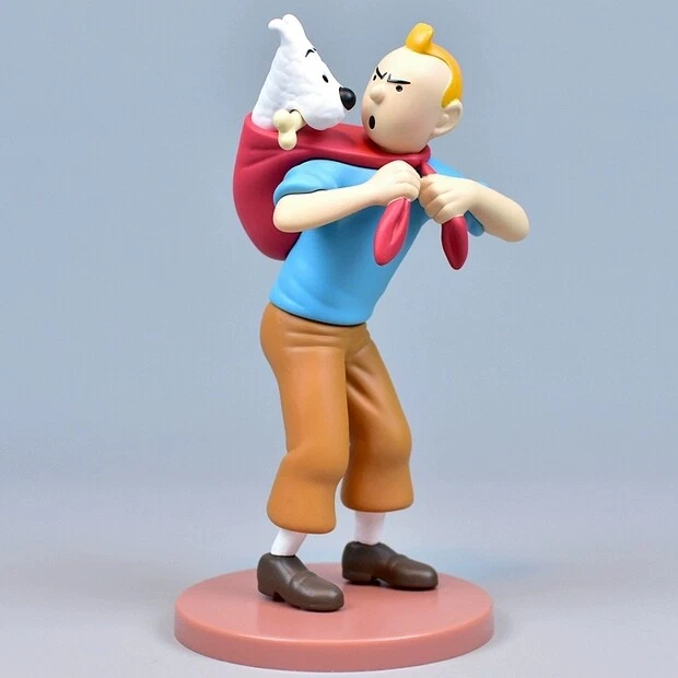 THE ADVENTURES OF Tintin Tintin Figurine PVC Statue big Figure 18cm ...