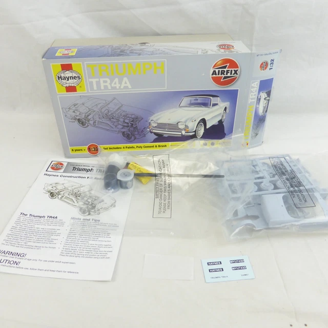 TRIUMPH TR4A SCALE Model 1:32 Airfix HM07 £12.60 - PicClick UK