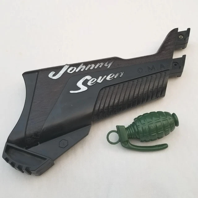 JOHNNY SEVEN ONE Man Army OMA Stock 1960s Topper Toys Replacement Stock ...