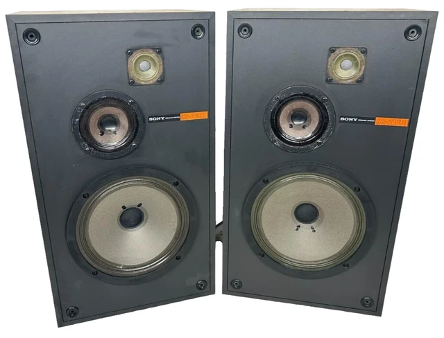 VINTAGE 3-WAY SONY Speaker SS-2030 Wooden, Retro £95.00 - PicClick UK