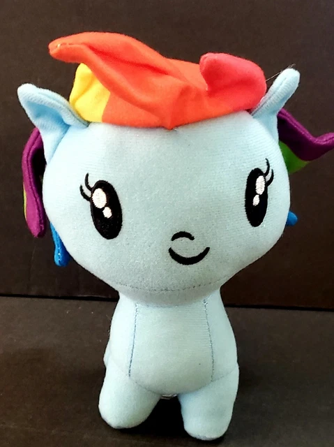 MY LITTLE PONY Rainbow Dash Stuffed Animal Plush Toy 10.5” Light Blue £ ...