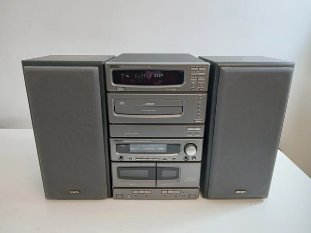 DENON D-C30 HI Fi System Tuner 6 CD Changer Amplifier Deck & SC-M3 ...