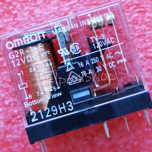 ONE OMRON G2R-1-E 12VDC 16A 8pin Power Relay EUR 3,71 - PicClick FR